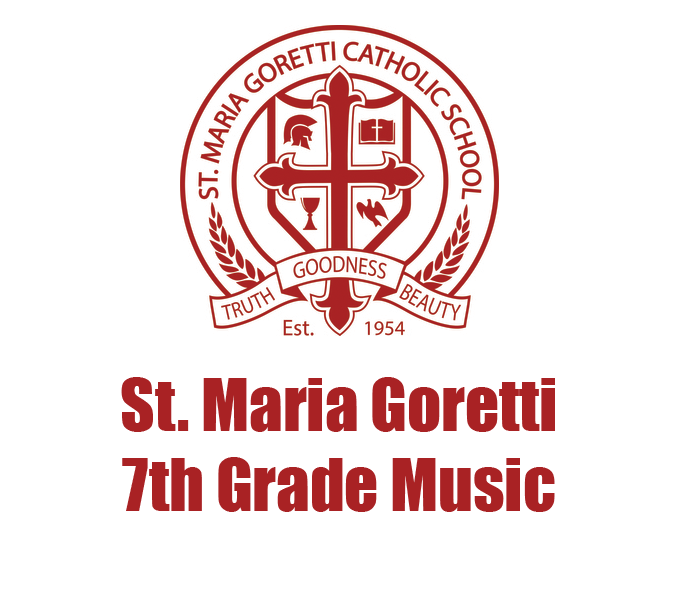 St. Maria Goretti GR 7 PA/MUSIC – School Supplies Co.